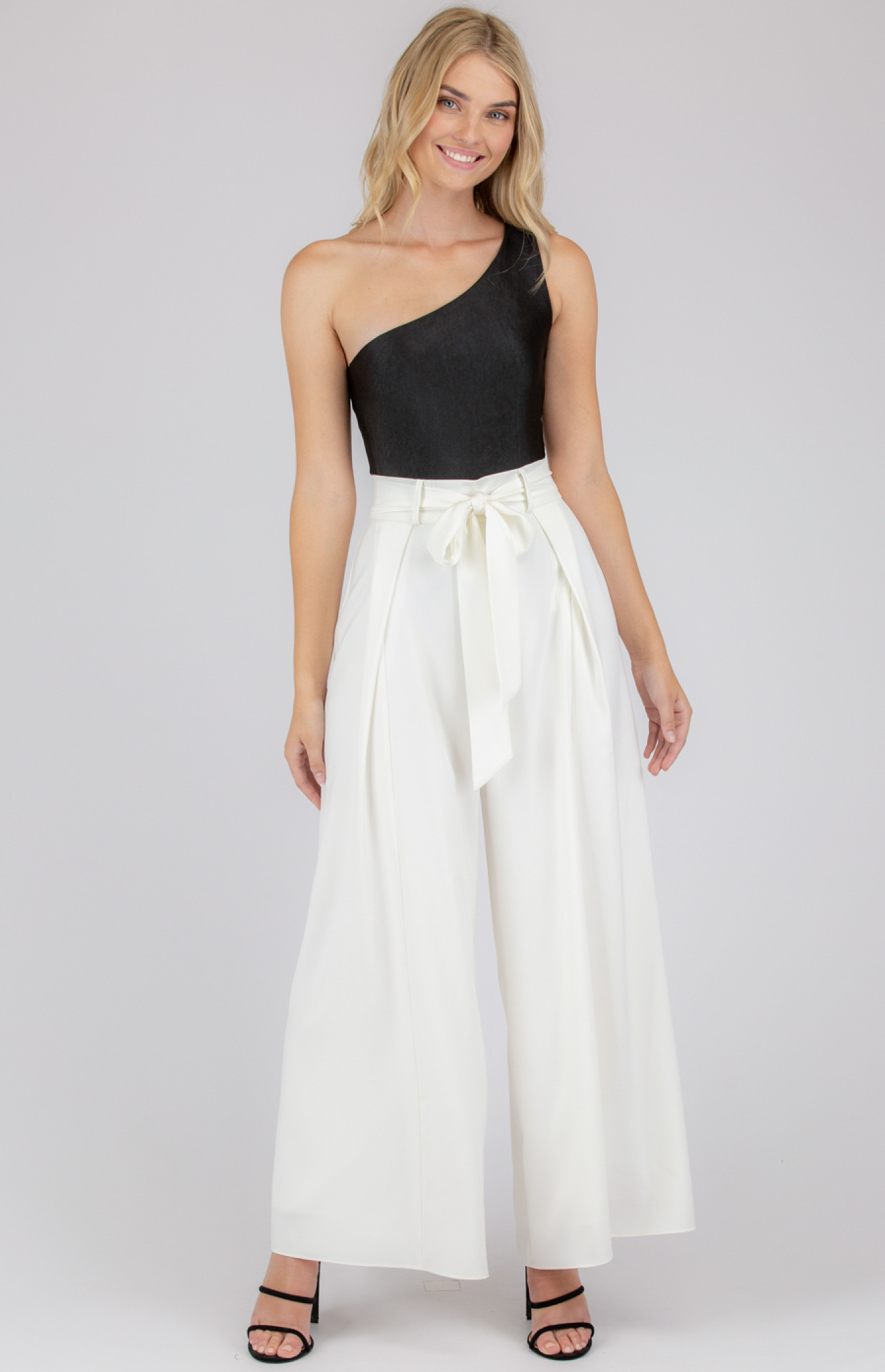 One Shoulder Fitted Bodysuit (STO417A) | Style State