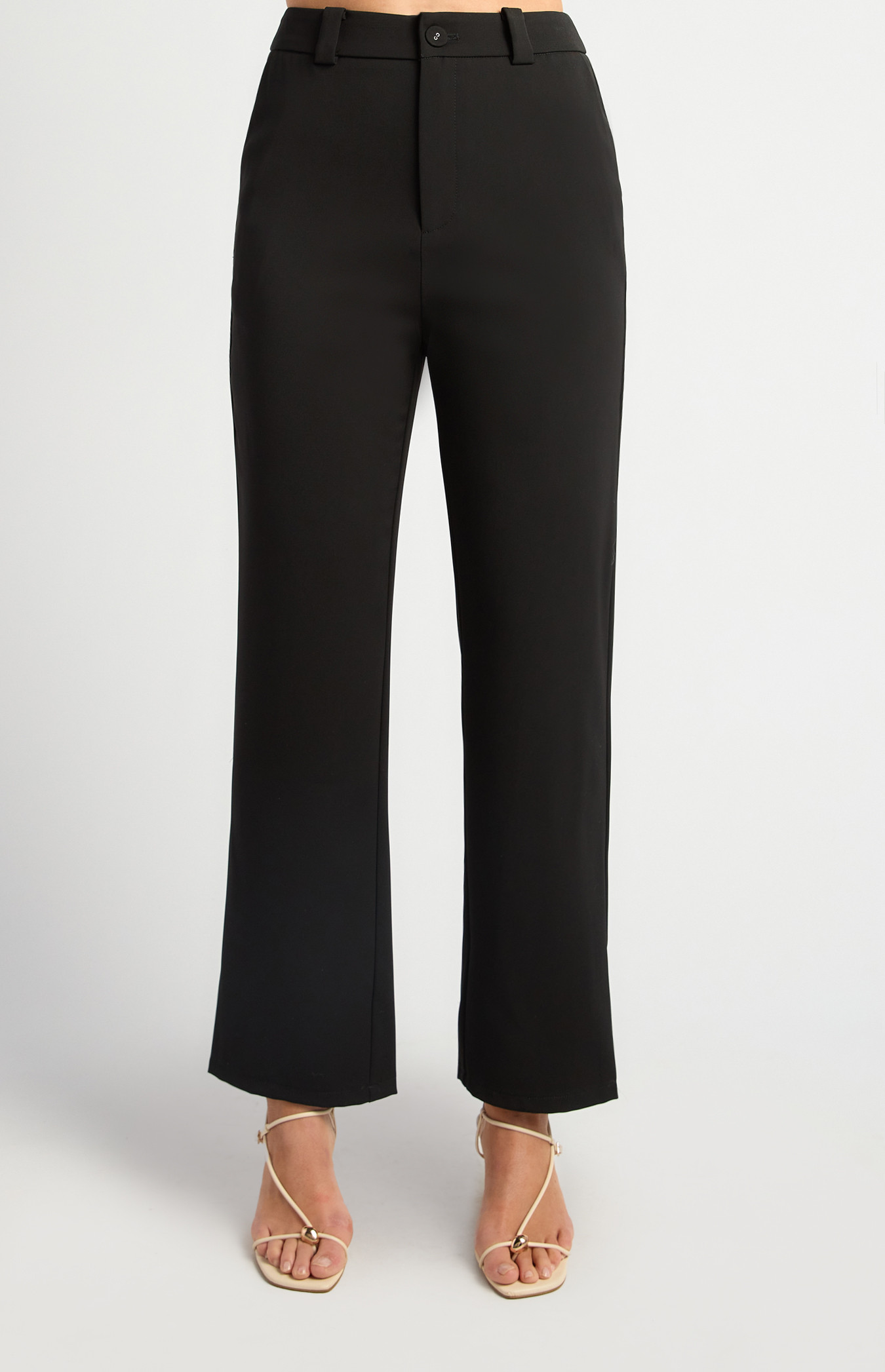 High Waisted Tapered Pants (WPA318B) | Style State